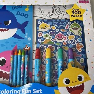 Nickelodeon | Toys | Baby Shark Coloring Fun Set | Poshmark